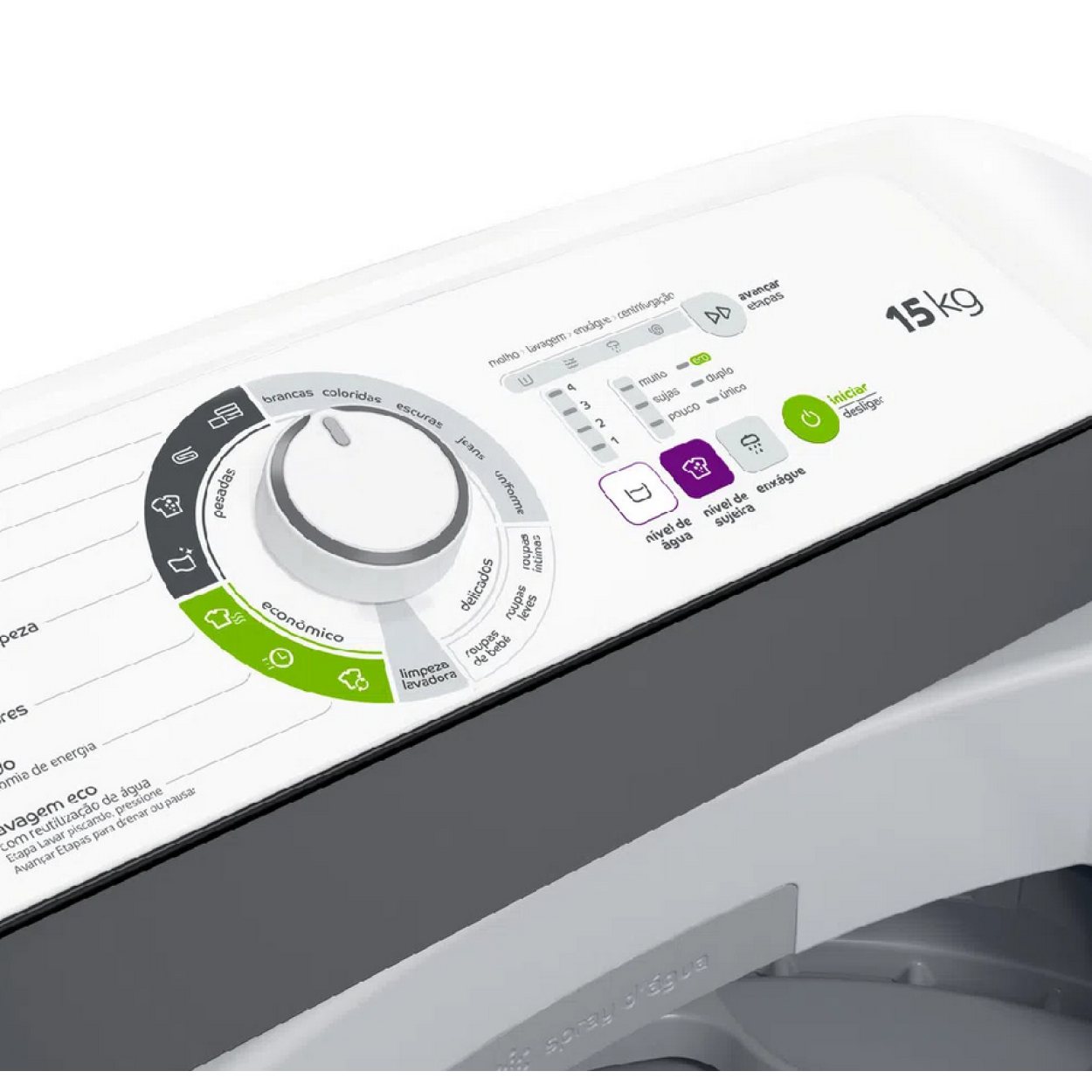 Lavadora De Roupas 15Kg Cwh15 Consul 220 Branco - Eletrolar