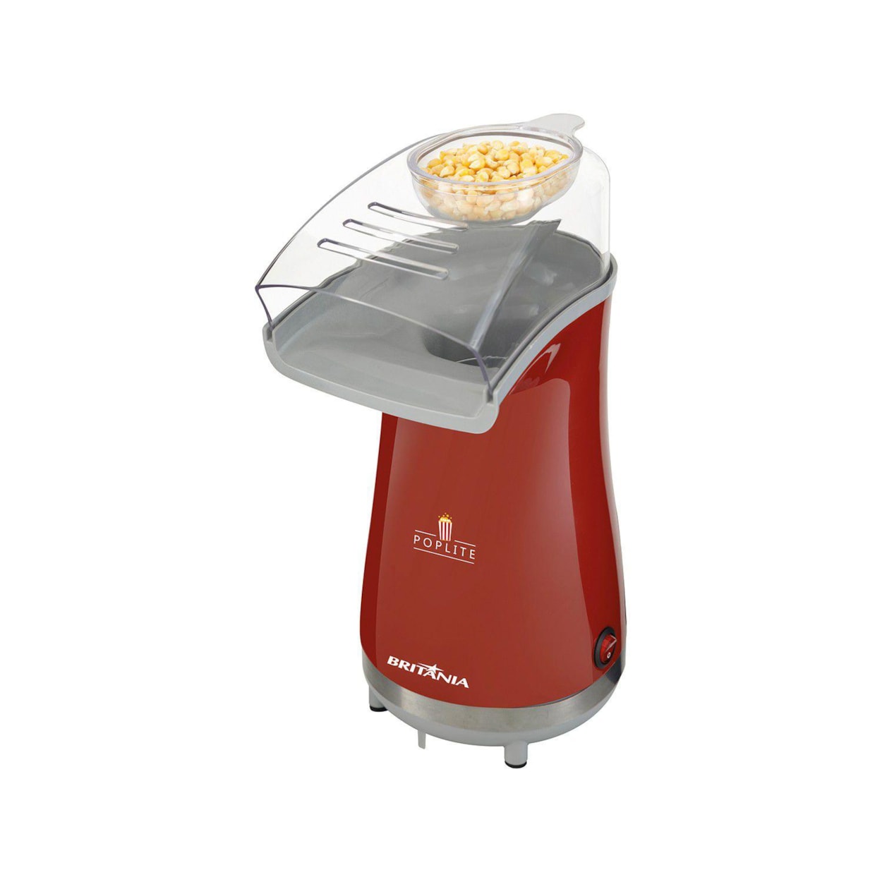 Pipoqueira Poplite Inox Bpi01vi 220V Vermelho