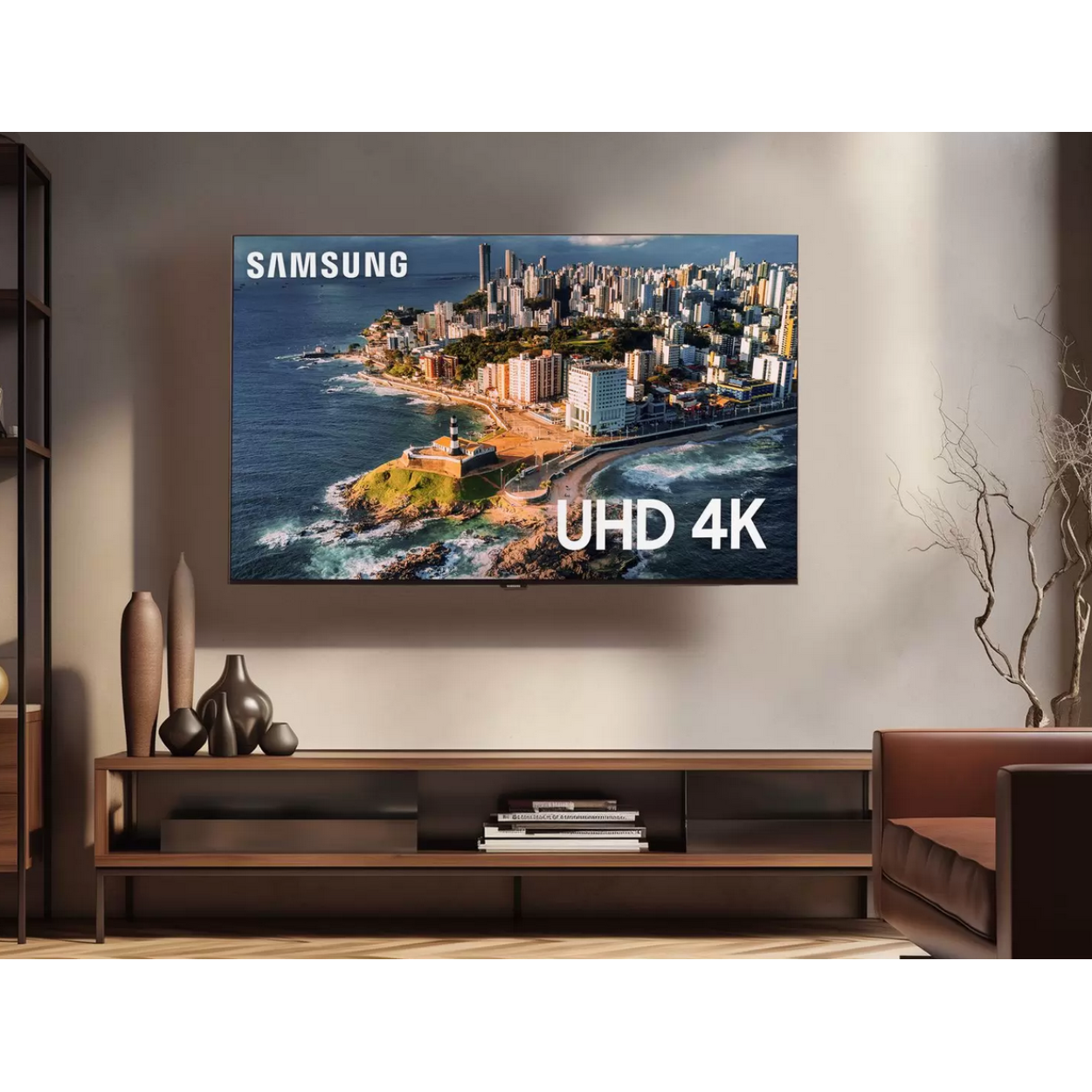 Televisor Smart 50P Uhd Samsung 4K Preto - Eletrolar